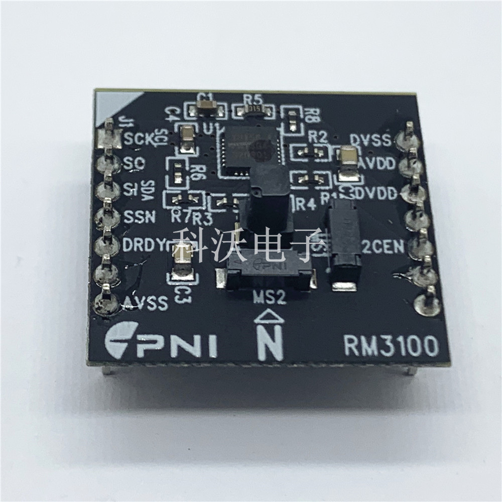 RM3100模块 PCBA评估板 PNI原装测试板_工业机器人(IR)_产品_无人系统网_专业性的无人系统网络平台